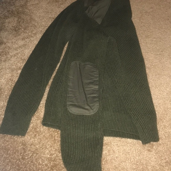 H&M | Sweaters | Hm Green Commando Sweater | Poshmark